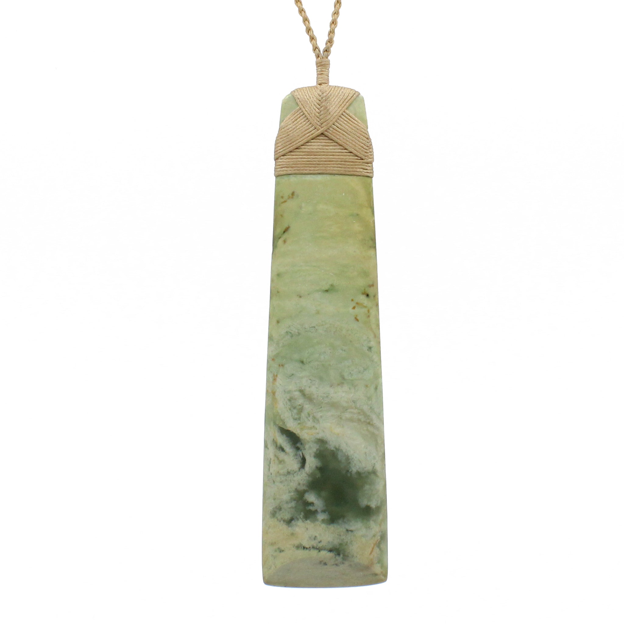 Toki Pounamu Pendant - Large | by Sands Carving Studio – Auckland ...