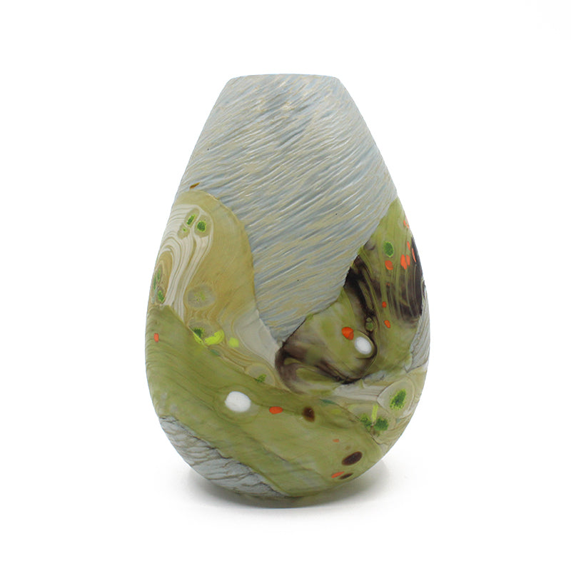 Alpine Volcanic Teardrop Glass Vase – Auckland Museum Online Store