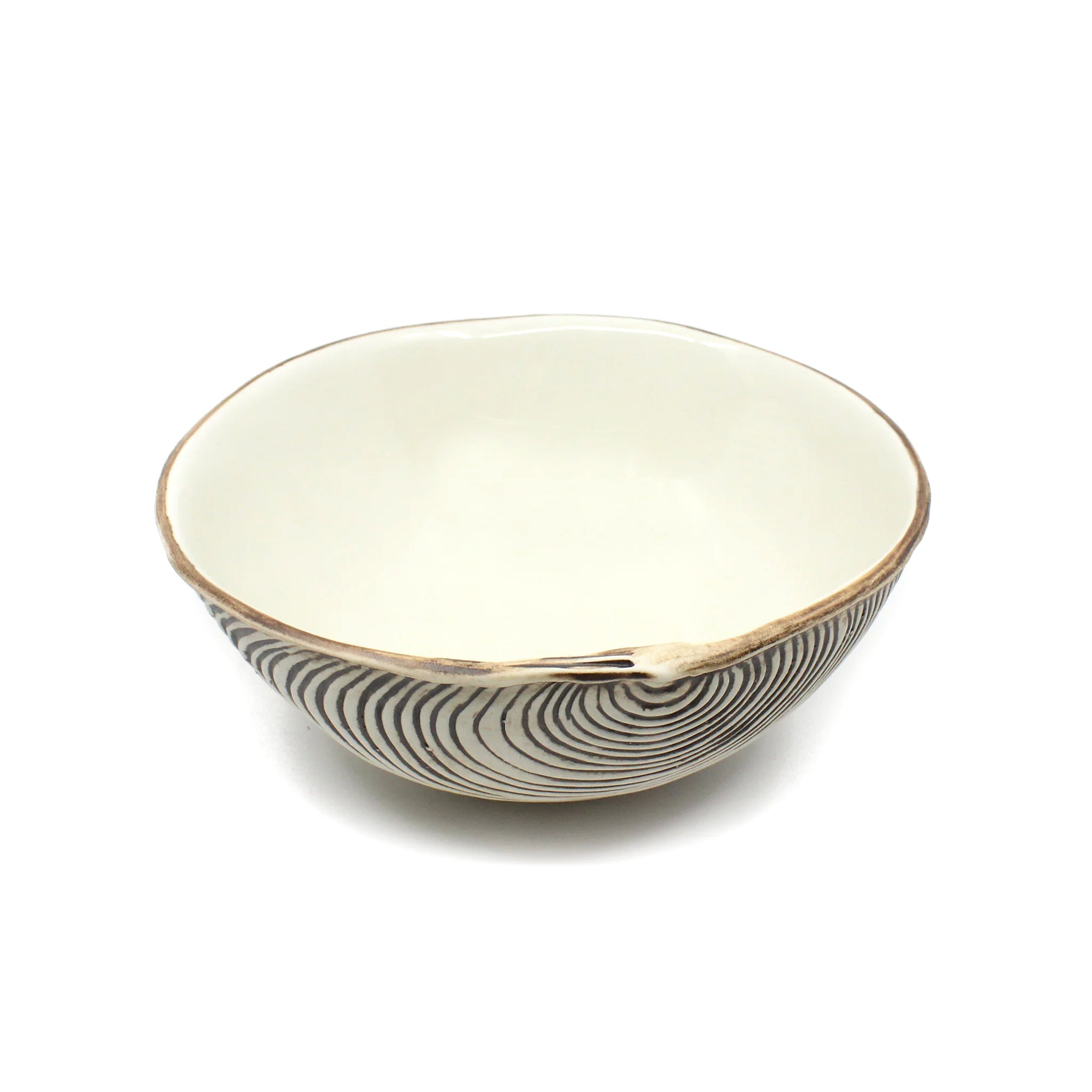 Cockle Shell Bowl - White | by McGlashen Pottery – Auckland Museum ...