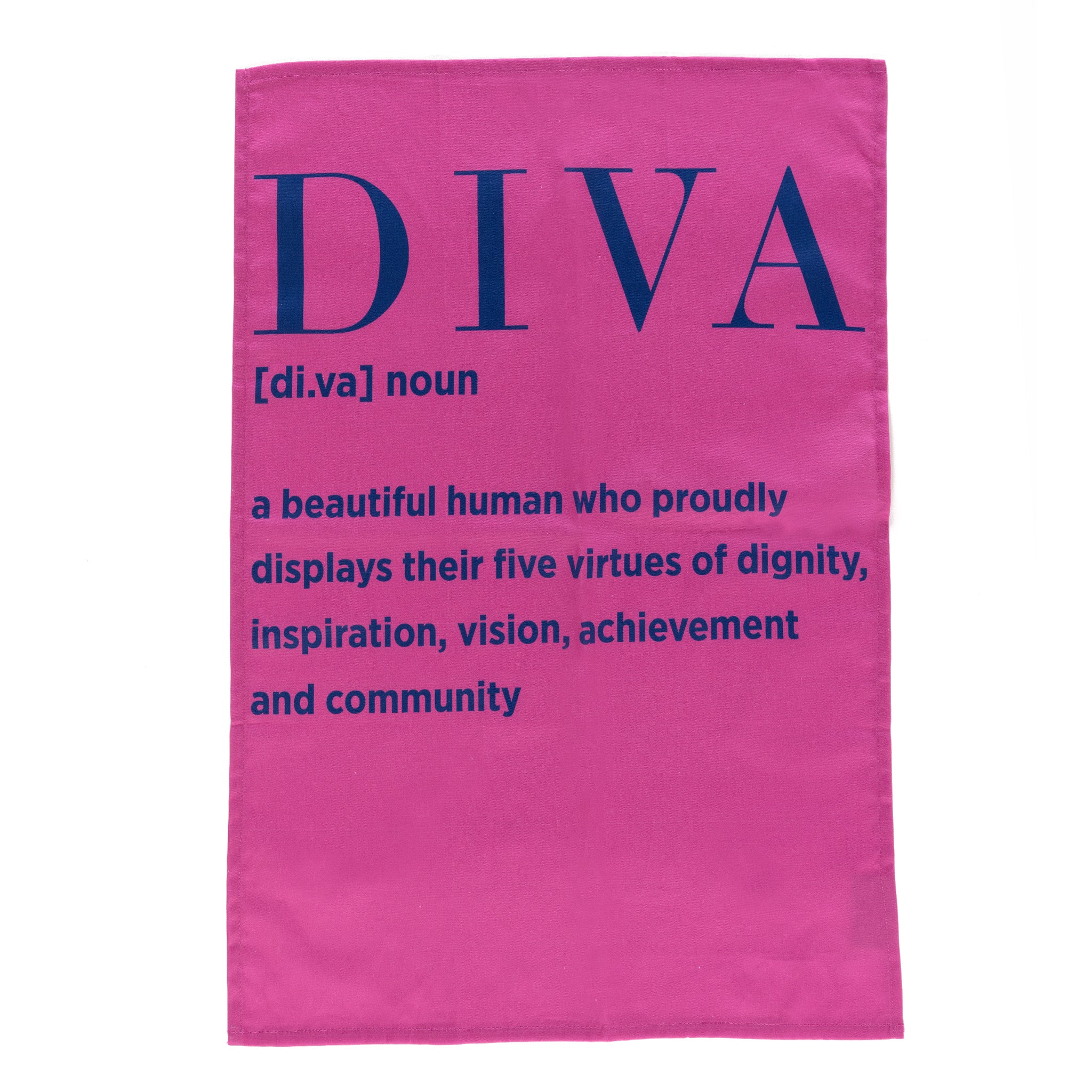 DIVA Tea Towel – Auckland Museum Online Store