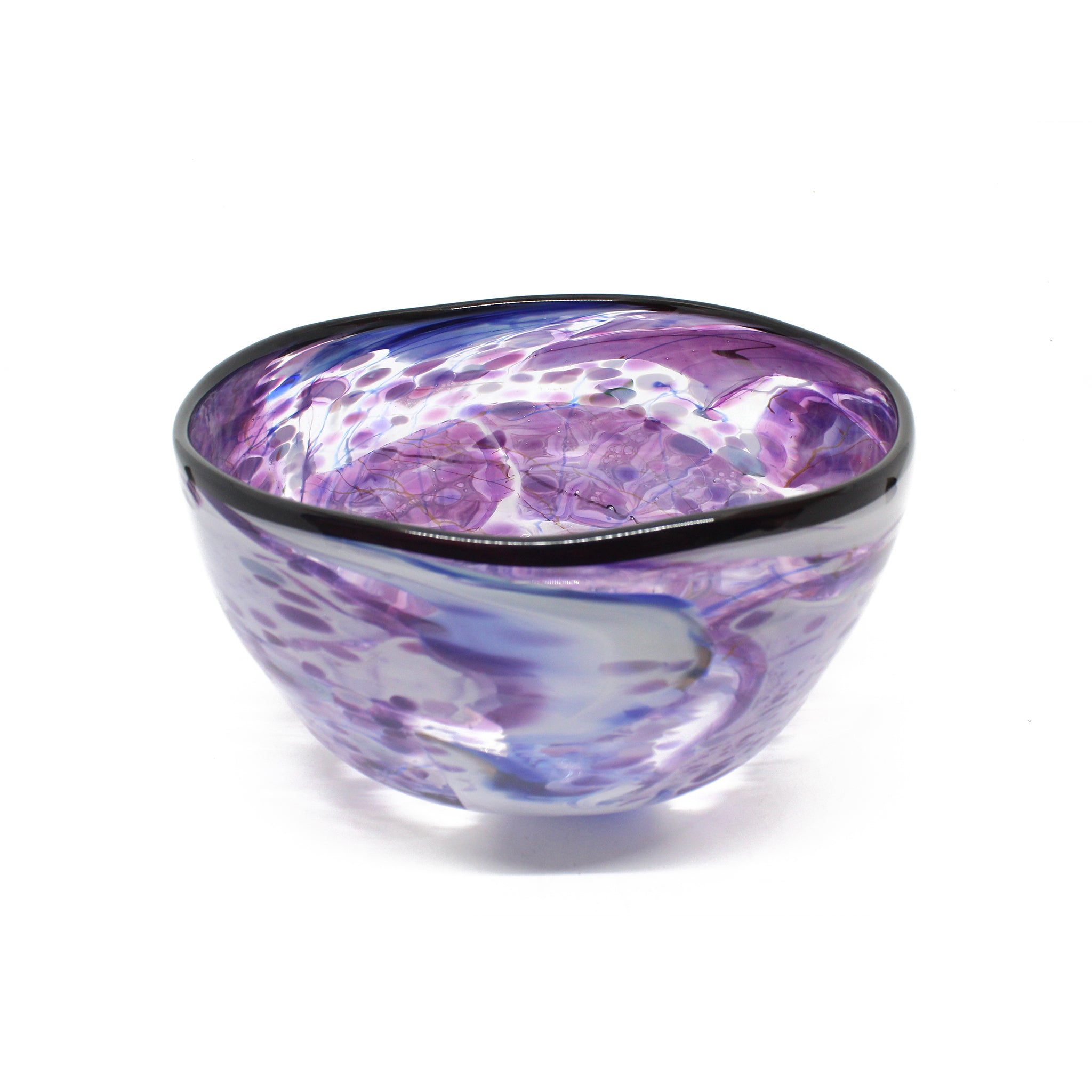 Shard Glass Bowl - Violet | by Keith Grinter – Auckland Museum Online Store