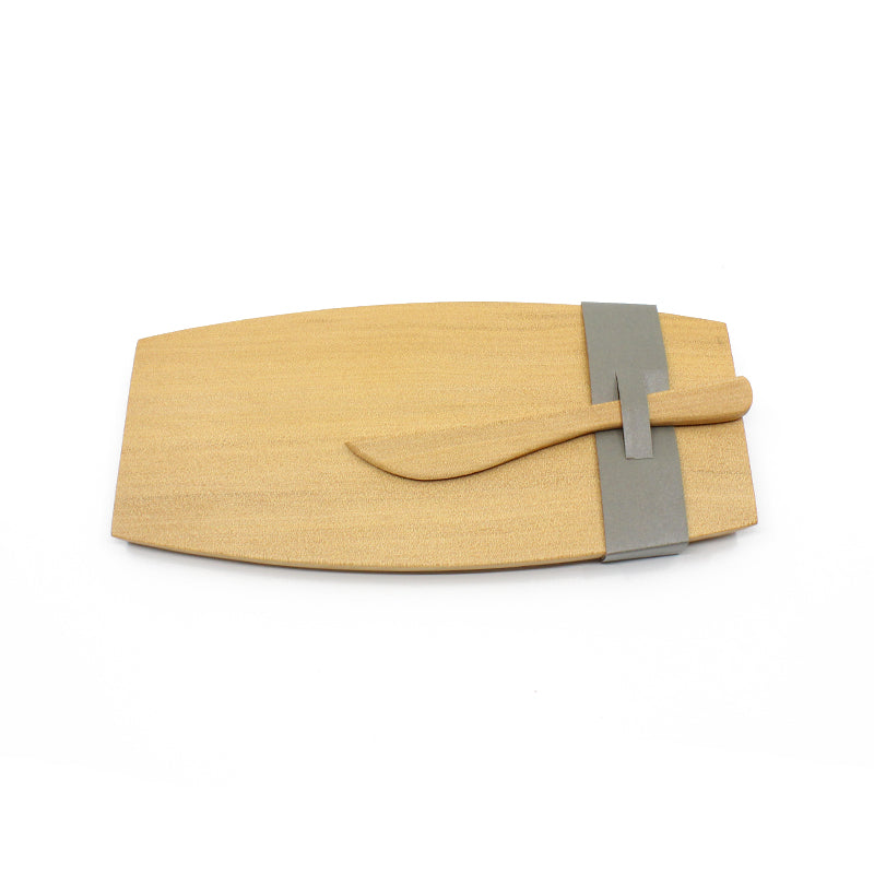 Kauri Waka Pate Board with Knife – Auckland Museum Online Store