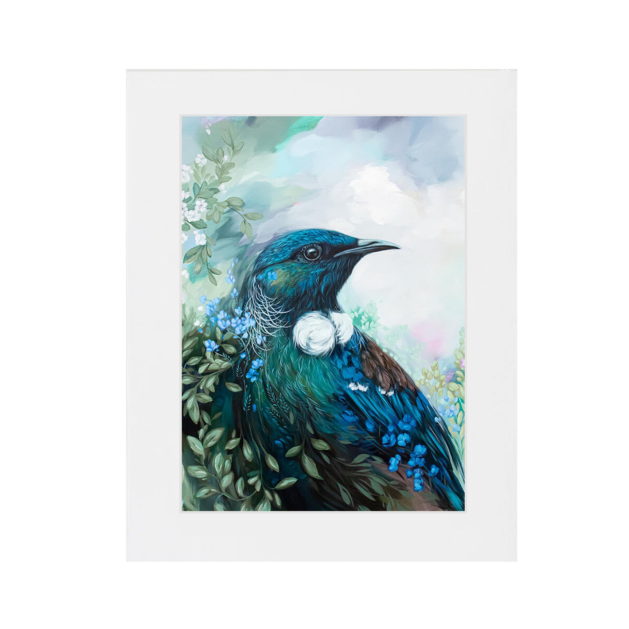 Matted Print - Nestled In Nature - Tui – Auckland Museum Online Store