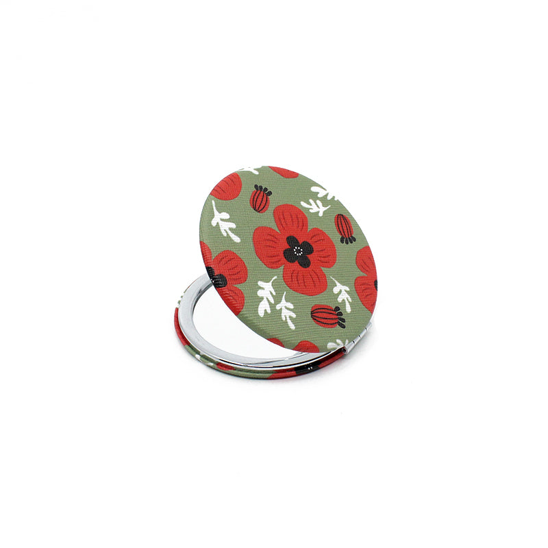 Poppy Pocket Mirror - Sage – Auckland Museum Online Store