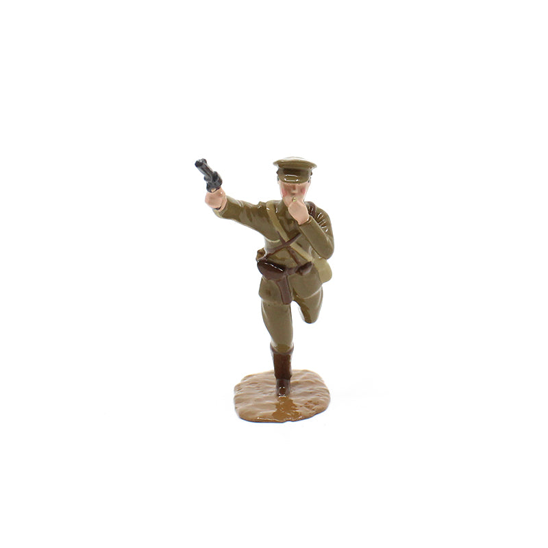 New Zealand Rifle Battalion – Officer with Pistole – Auckland Museum ...