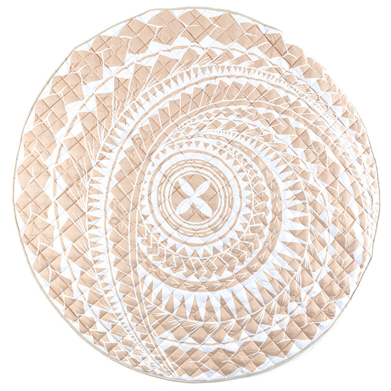 Polynesian Inspired Playmat - Tan | BO & KO – Auckland Museum Online Store