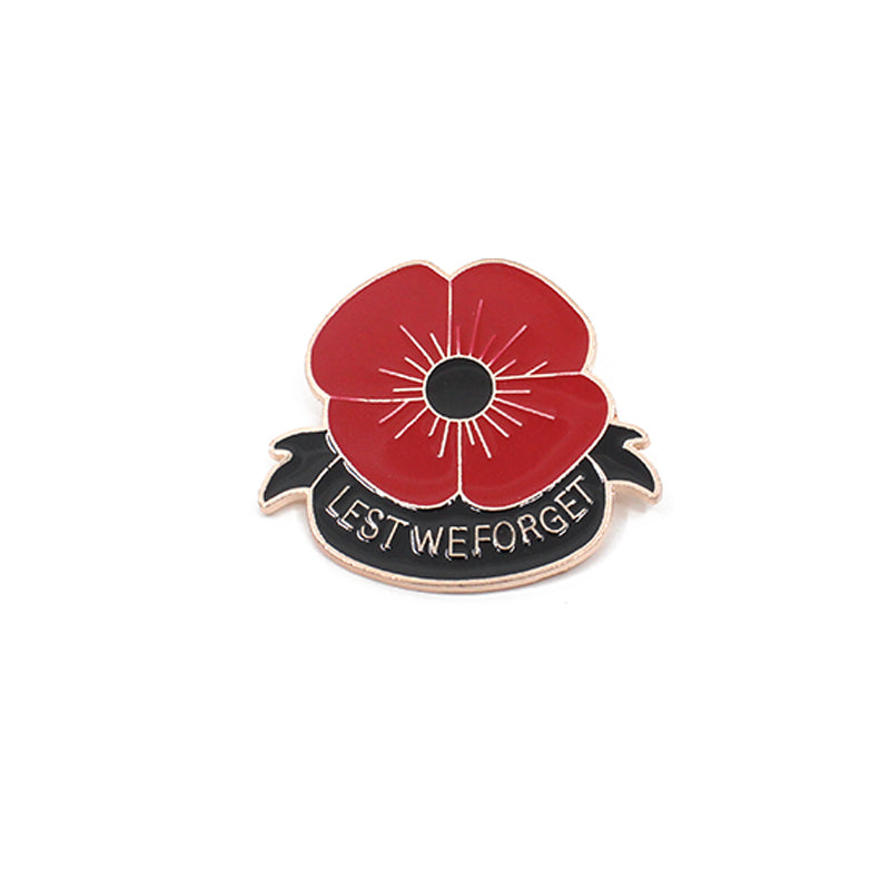 Poppy Badge - Lest We Forget – Auckland Museum Online Store