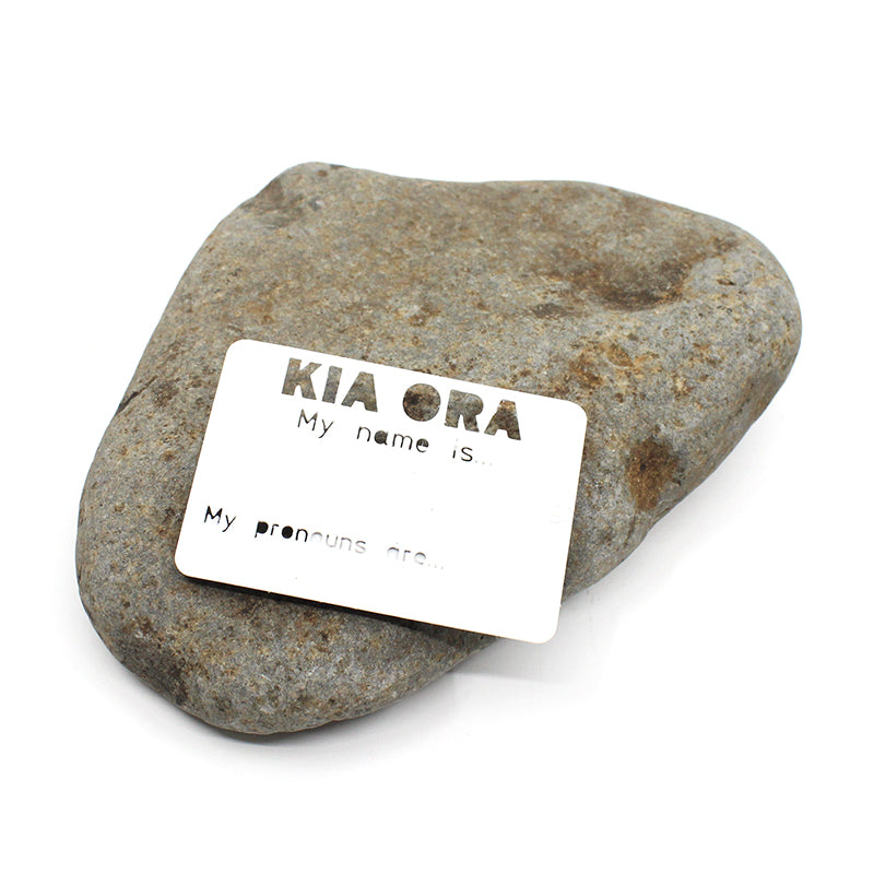 Reusable Name Tag | by Remix Plastic – Auckland Museum Online Store