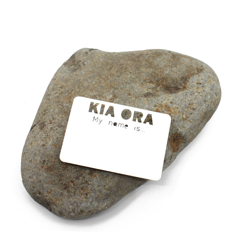 Reusable Name Tag | by Remix Plastic – Auckland Museum Online Store